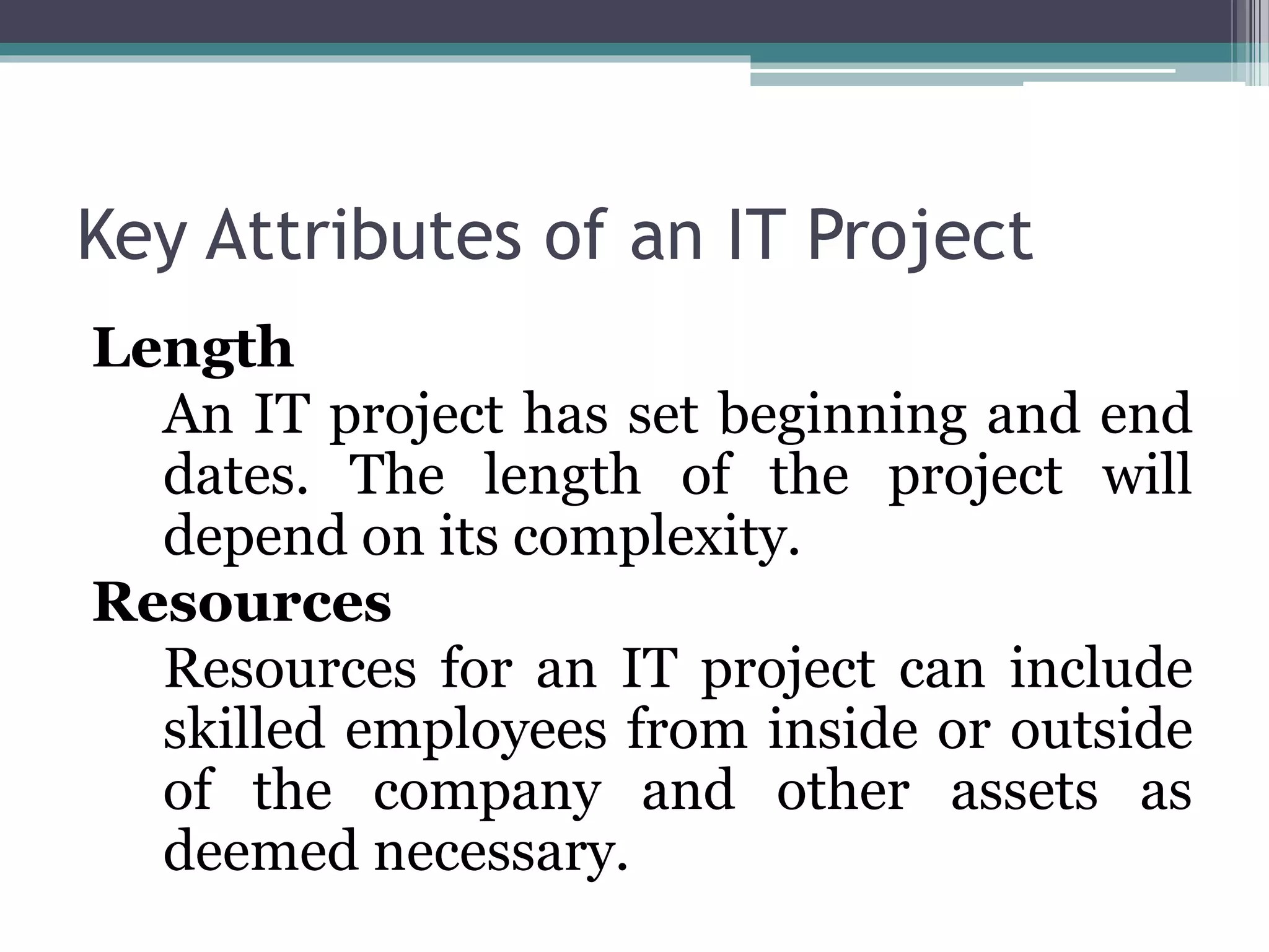 Ict project management | PPTX