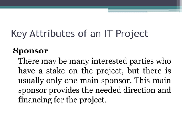 Ict project management | PPTX