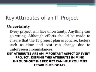 Ict project management | PPTX