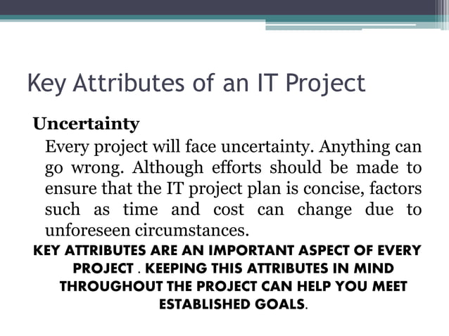 Ict project management | PPTX