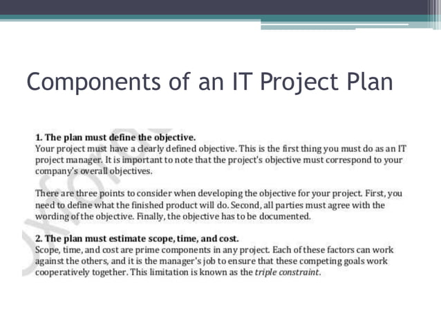 Ict project management | PPTX