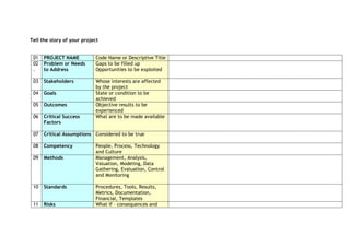 ICT Project Management Status Checklist | PDF