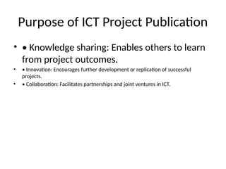 ICT_Project_Publication_and_Statistics.pptx