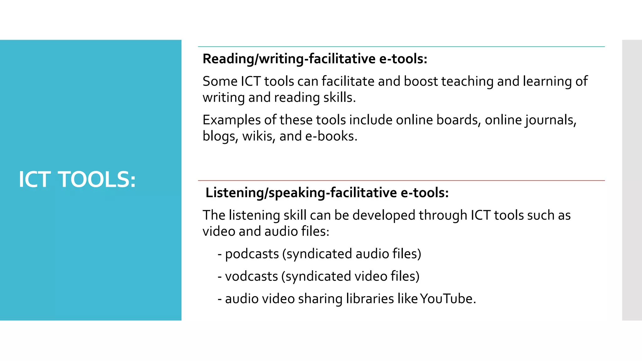 ICT promotes English Language | PPTX