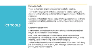 ICT promotes English Language | PPTX