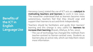 ICT promotes English Language | PPTX