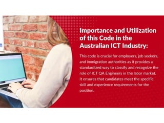 ICT Quality Assurance Engineer In Australia | PPTX | Australia and Oceania Travel | Travel Locations