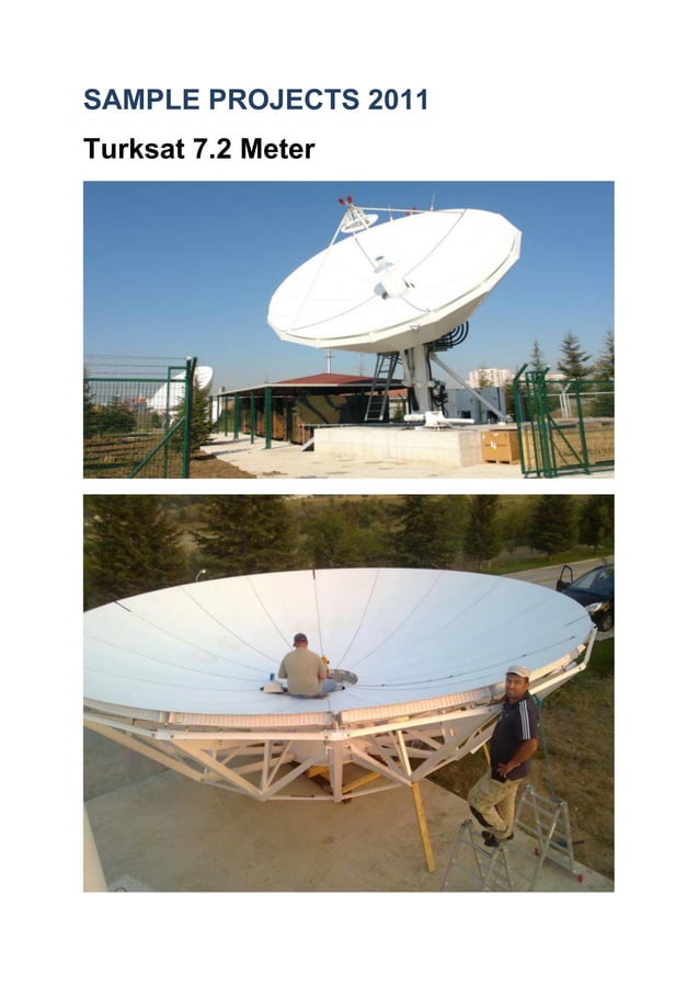 Installation & Commisioning References that ICT TELECOM achieved | PDF