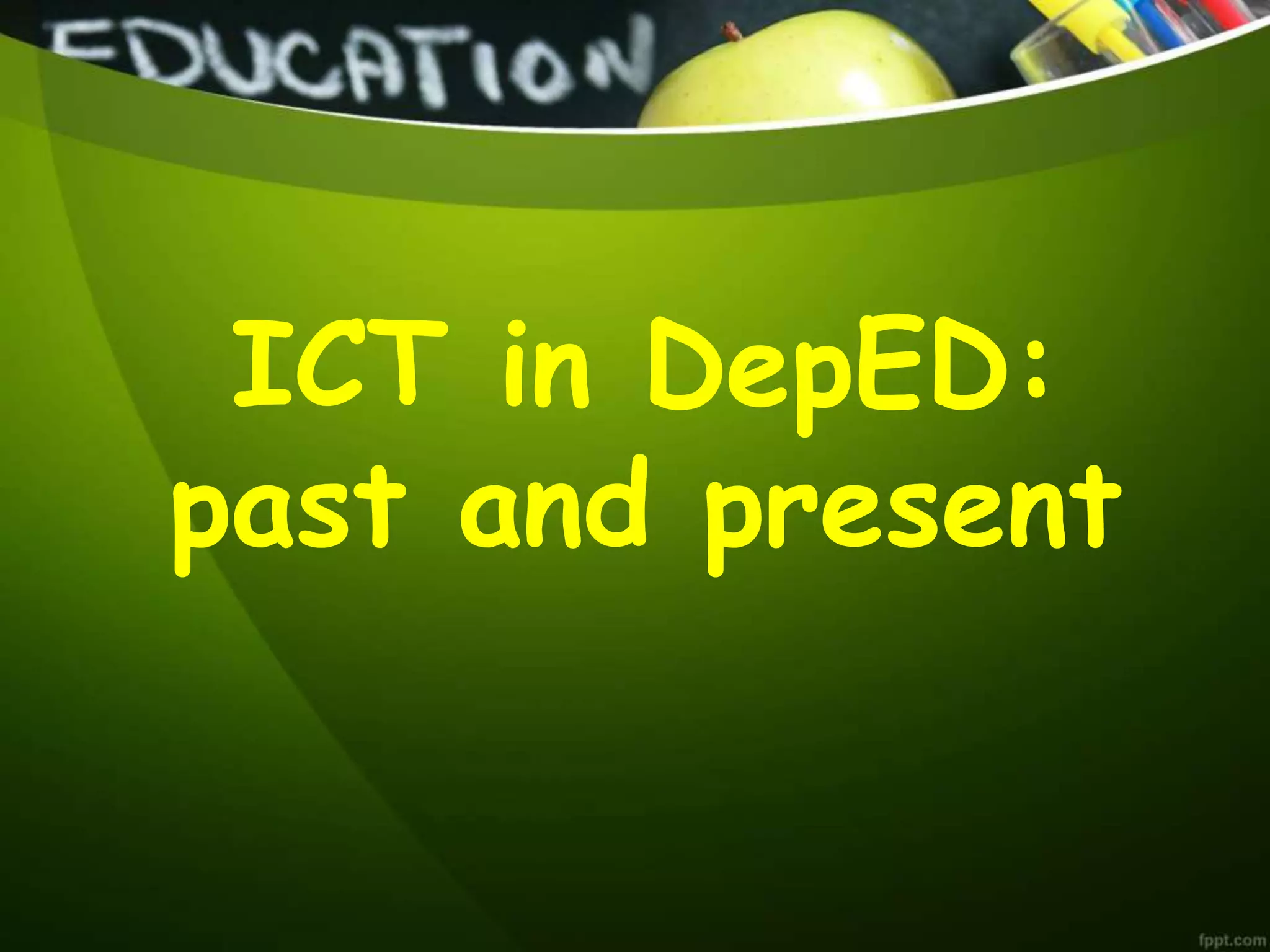 ICT EDUCATION IN THE PHILIPPINES | PPTX
