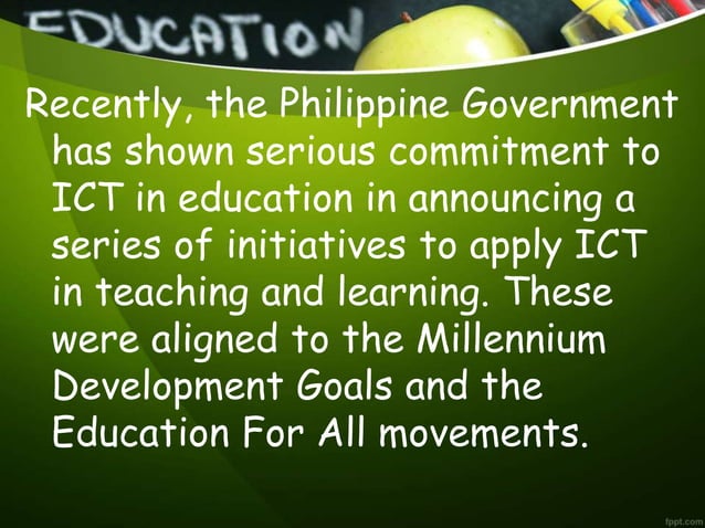 ICT EDUCATION IN THE PHILIPPINES | PPTX