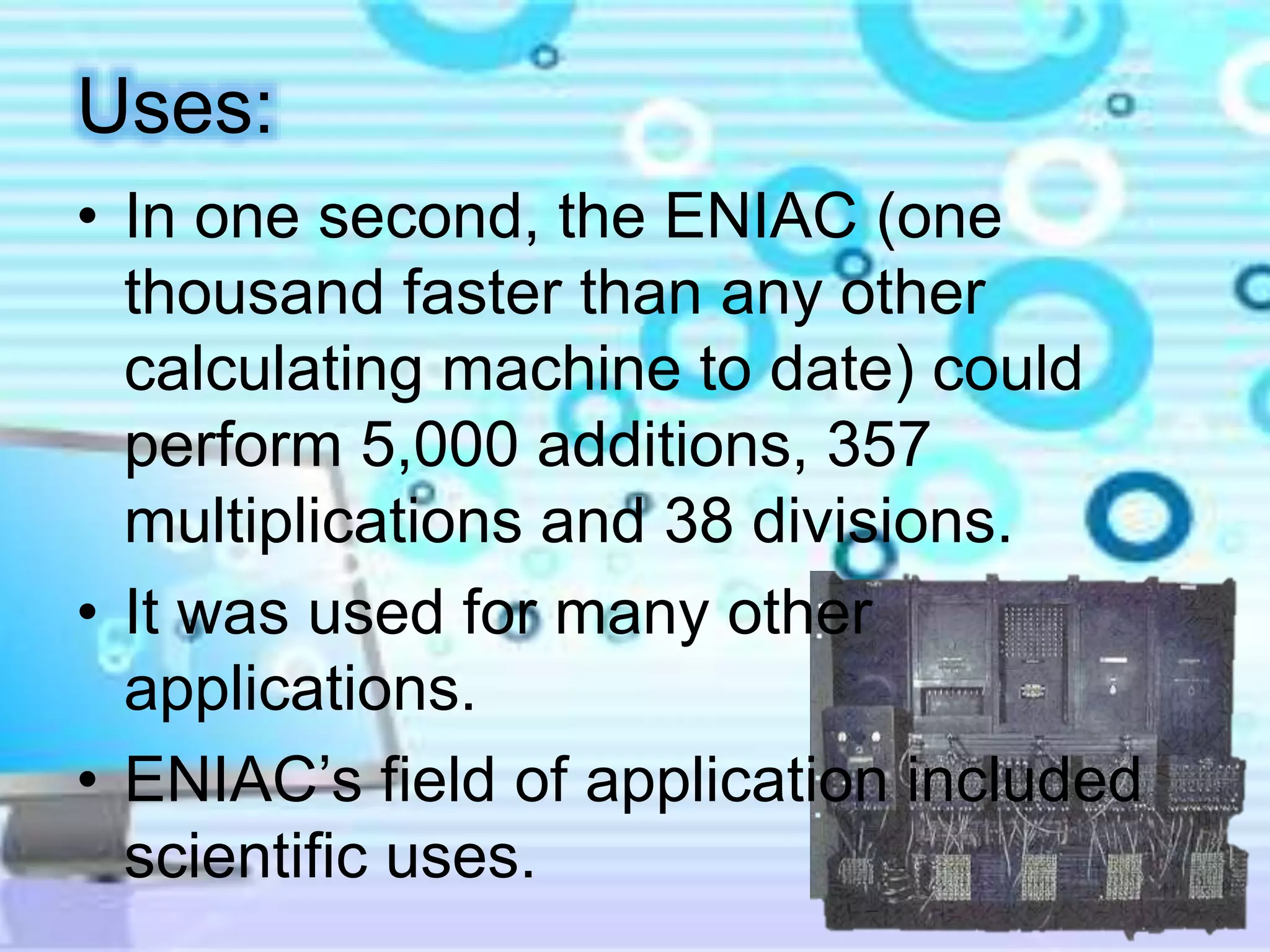 History of Computers: ABC and ENIAC | PPTX