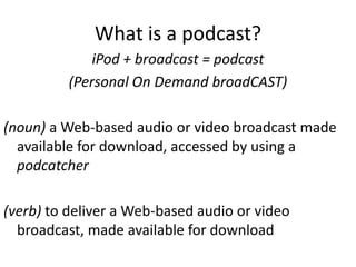 ICT Resources For Listening | PPTX