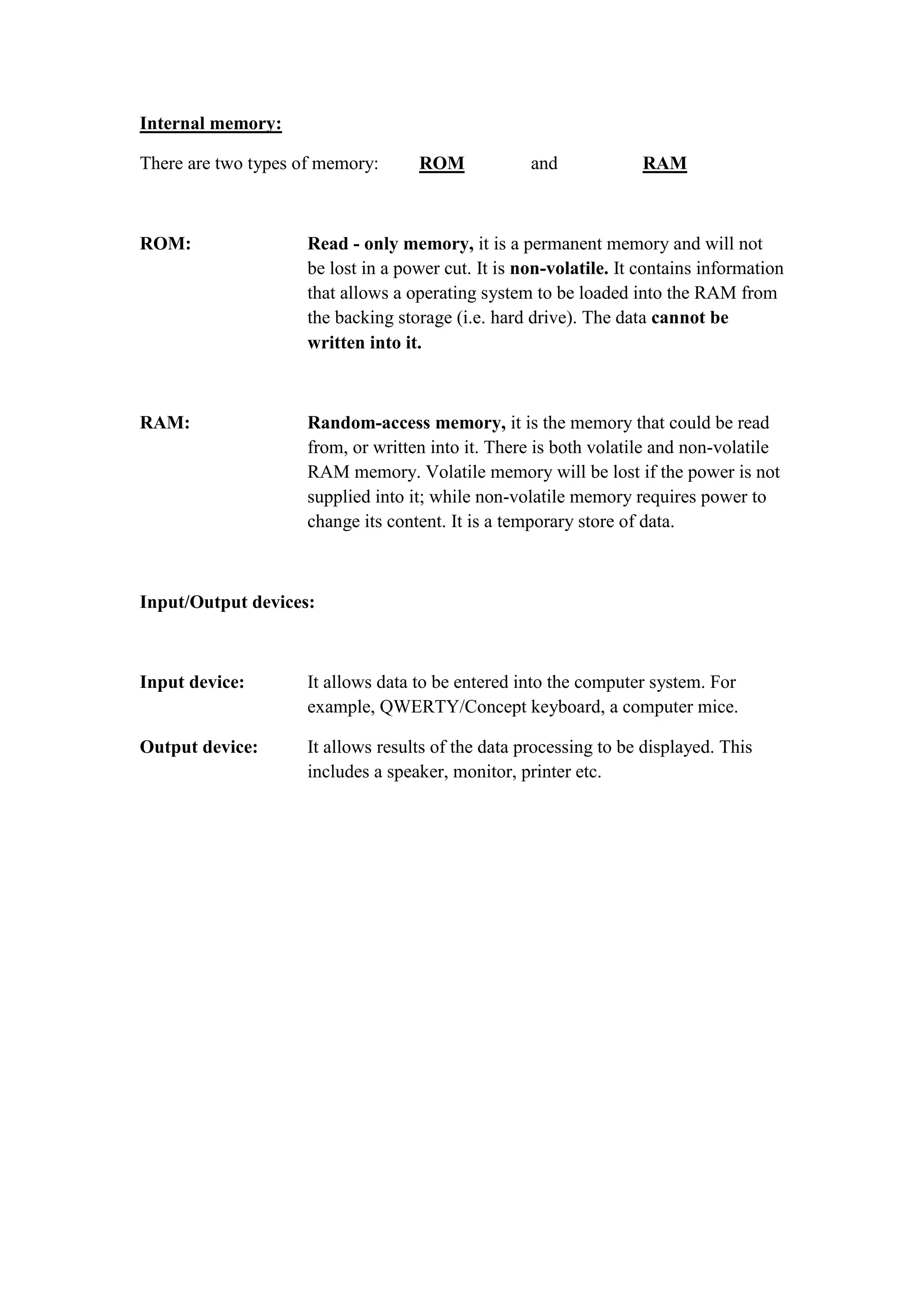 GCSE ICT Revision | PDF