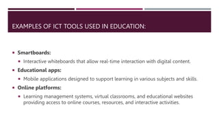 ICT Role in 21st Century Education & its Challenges.pptx