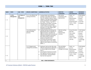 ICT Schemes of Work Form 1 COSTAZ Lusaka Province.pdf