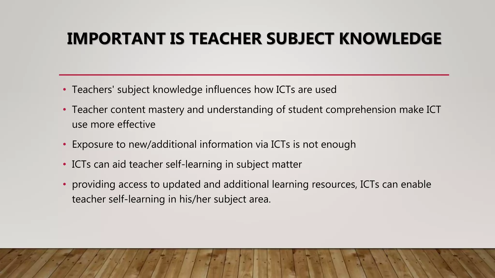 Ict school support | PPTX