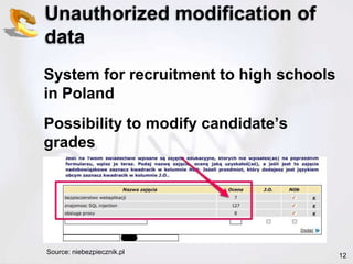 ICT security and Open Data | PPT