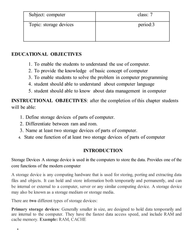ict based lesson | DOCX