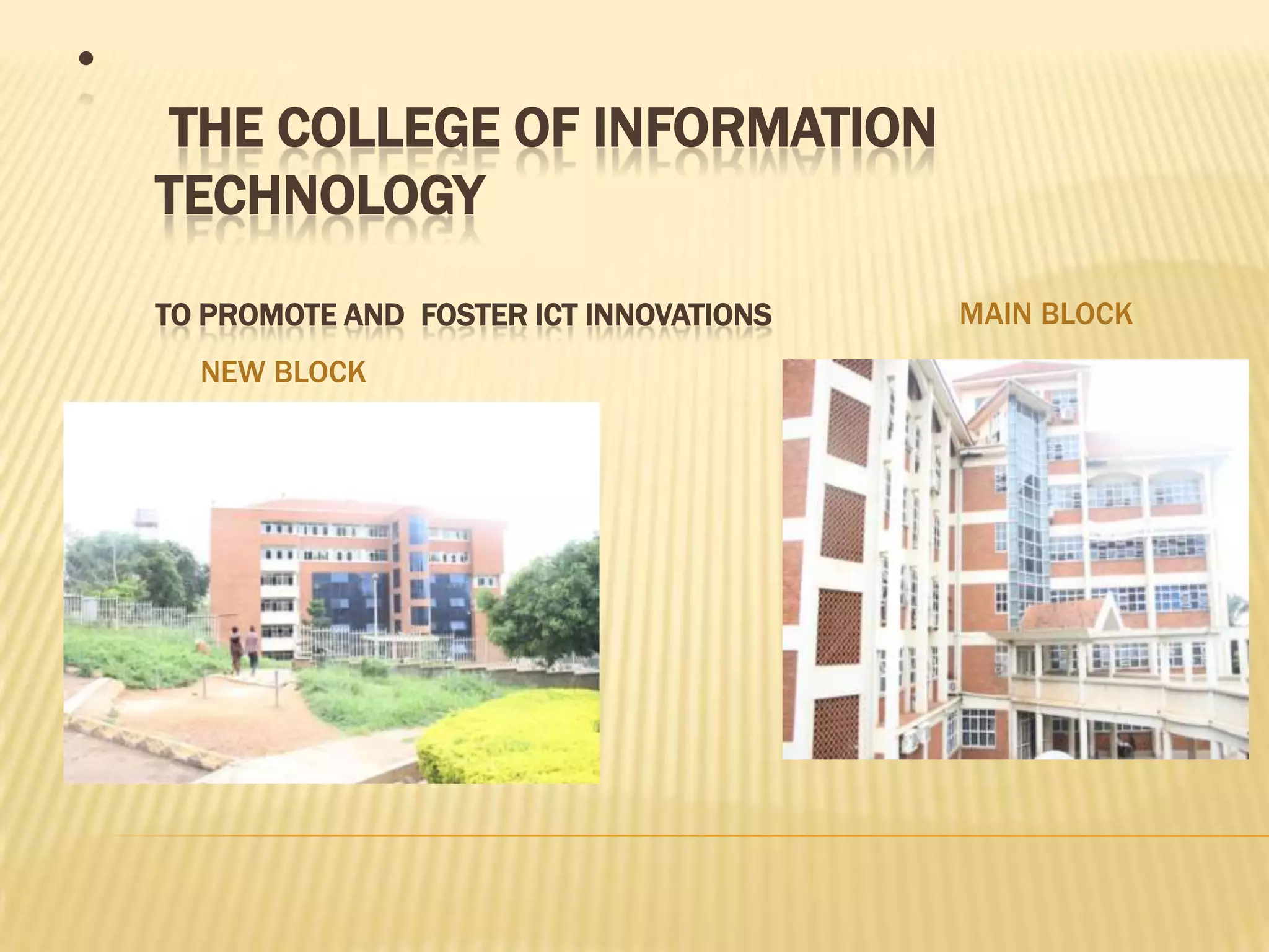 Ict’s in makerere university | PPT
