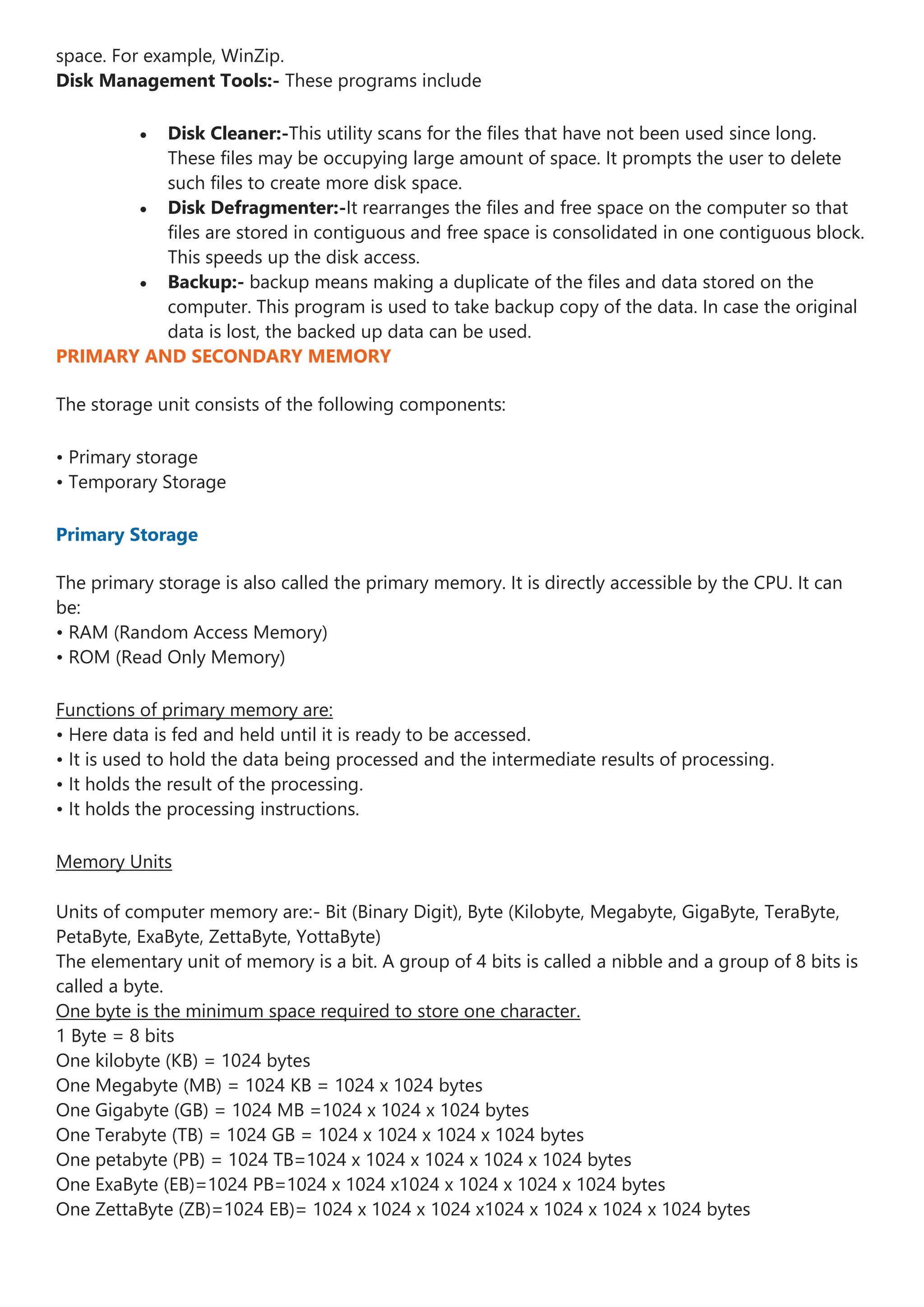 ICT skills notes class 9.pdf it helps in information technology | PDF