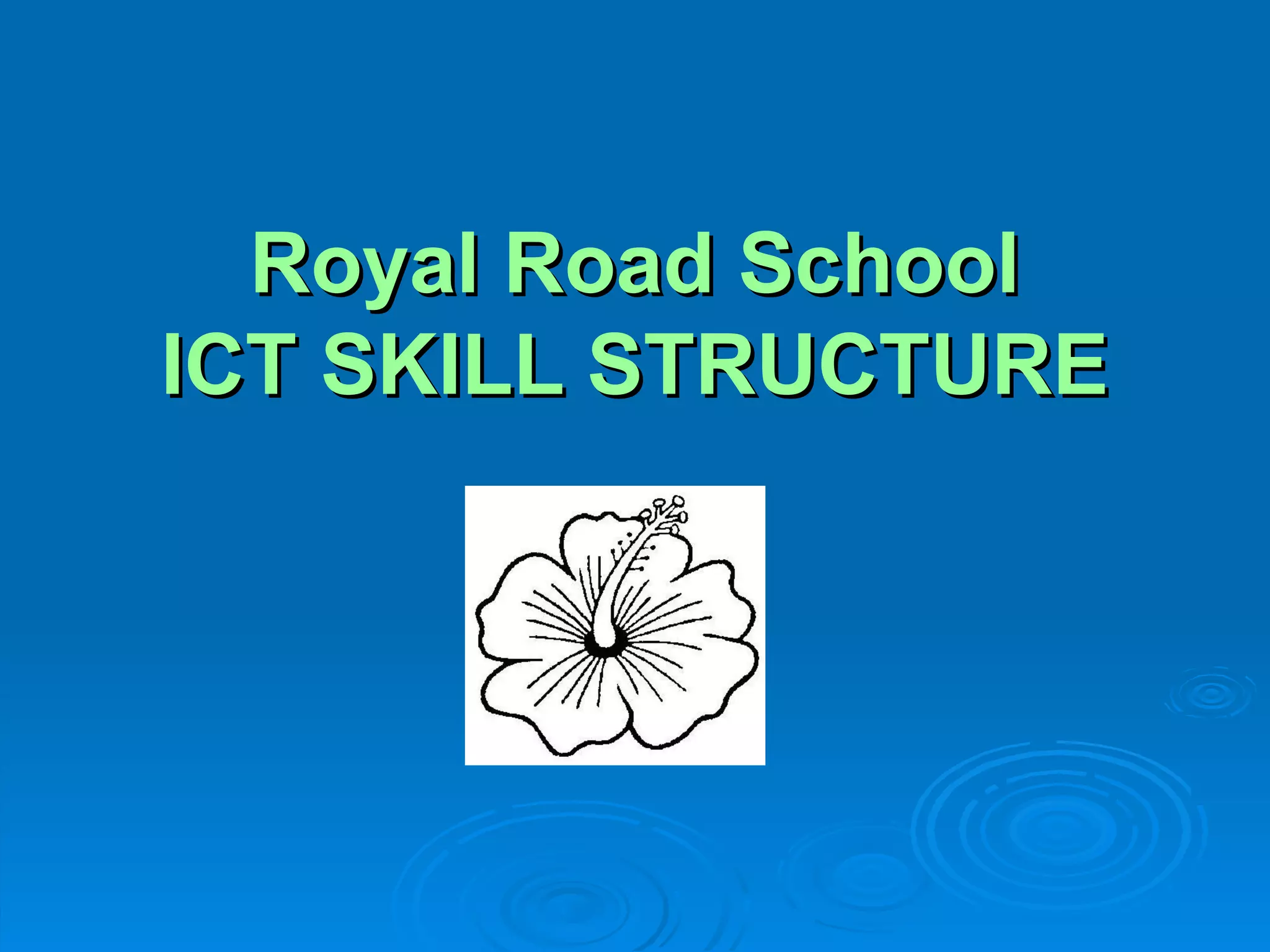Ict Skill Structure | PPS