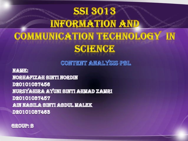 ISSUES AND CHALLENGES IN ICT IN EDUCATION | PPTX