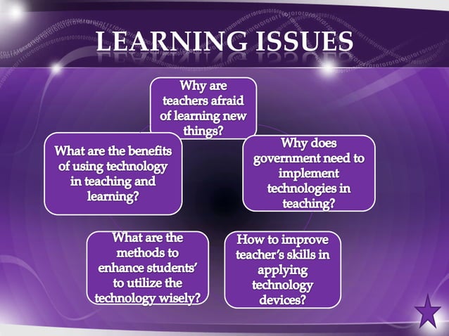 ISSUES AND CHALLENGES IN ICT IN EDUCATION | PPTX