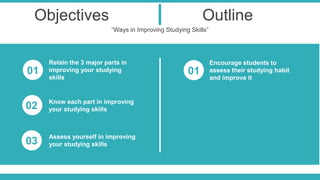 Ways in Improving Studying Skills | PPTX | Educational Assessment ...