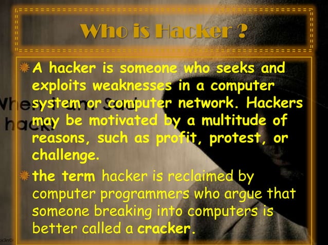 ICT ~Hacking~ | PPT