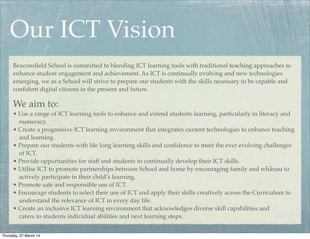 Ict strategic plan 2014 2016-2 | PPT