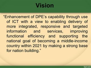 ICT Strategic Vision and Plan | PPT