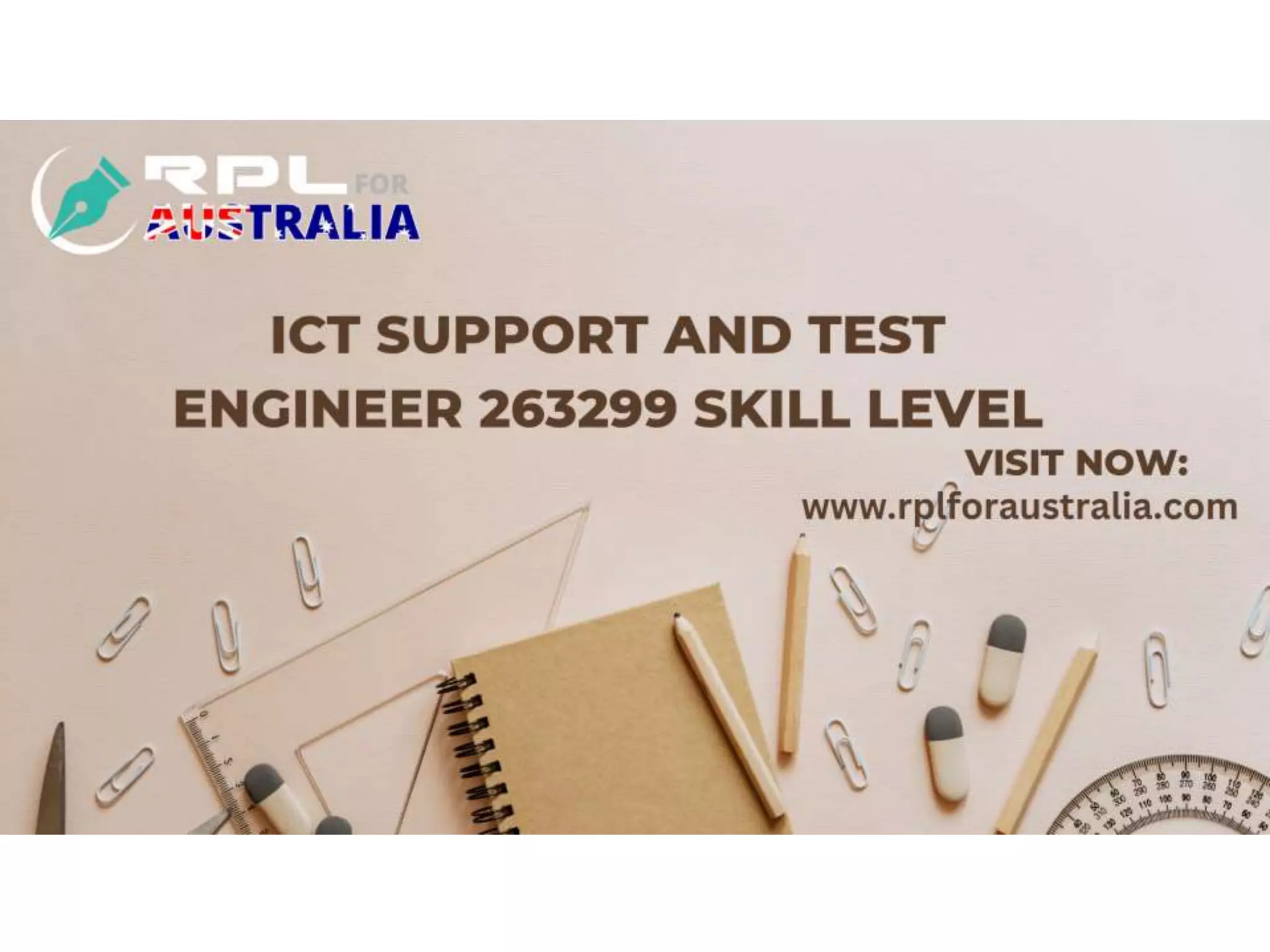 ICT Support And Test Engineer 263299 Skill Level | PPT