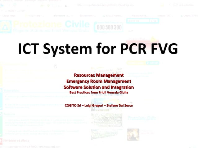 Ict System For Pcr Fvg | PPT