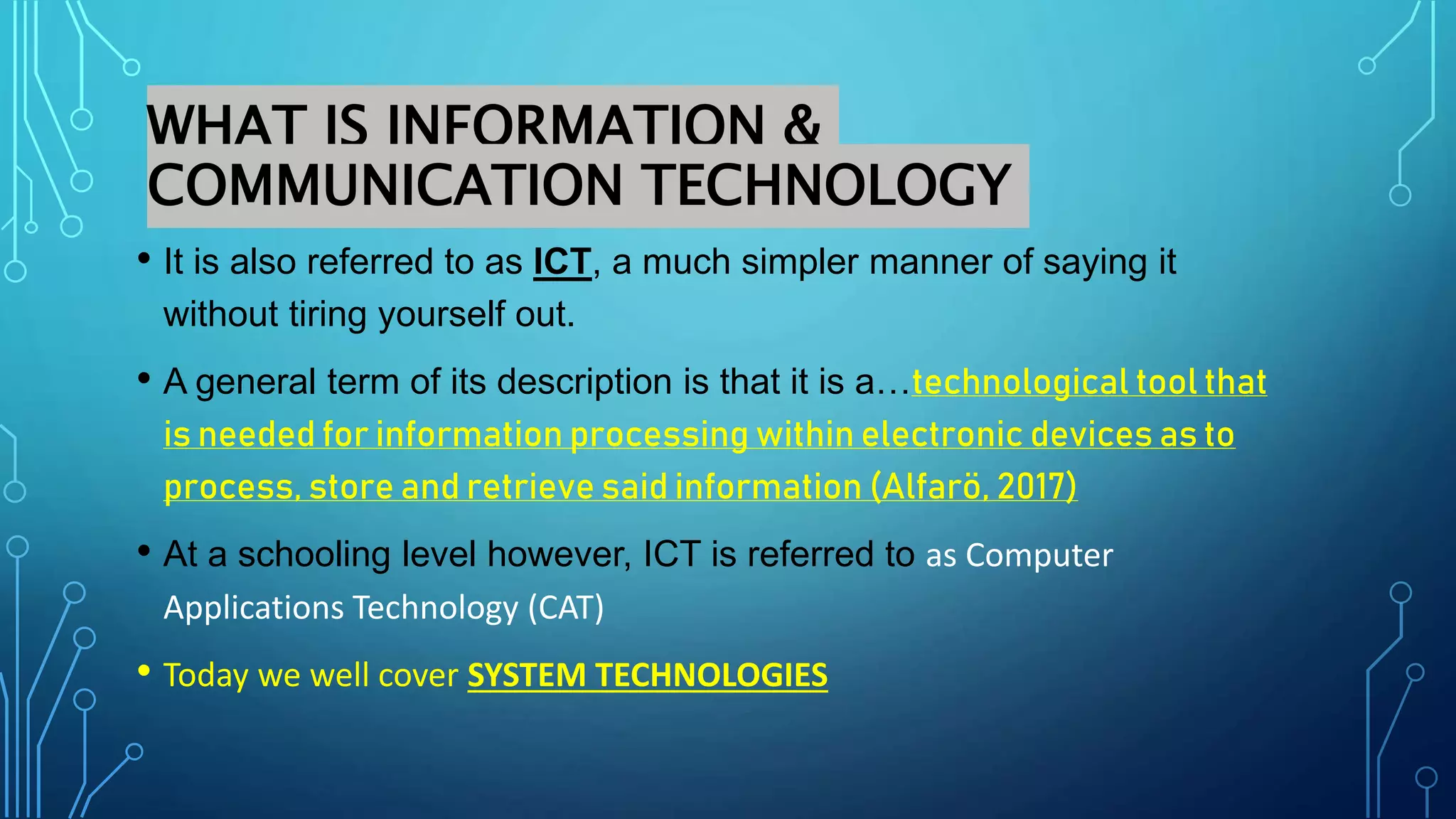 ICT System Technology Presentation.pptx