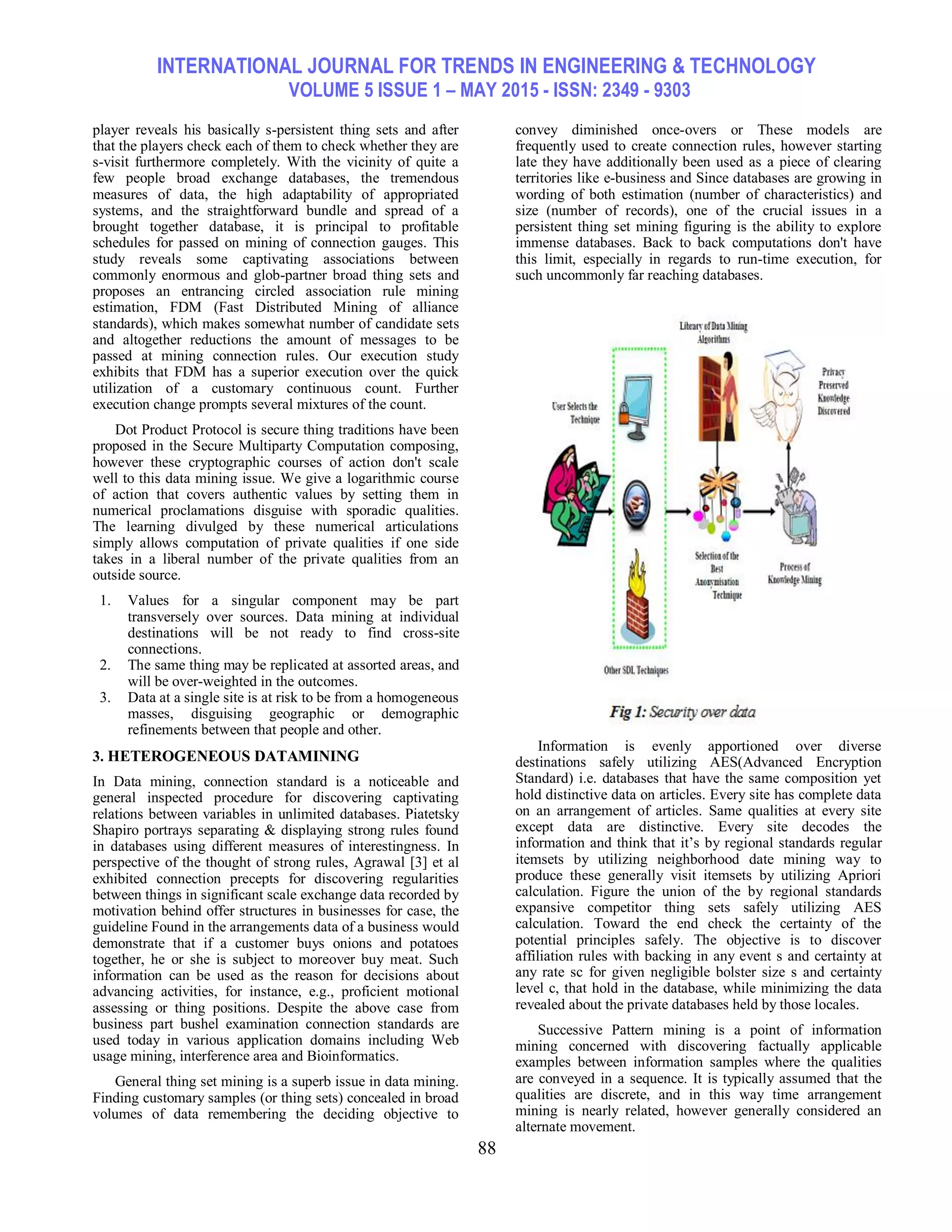 Efficient Association Rule Mining In Heterogeneous Data Base Pdf