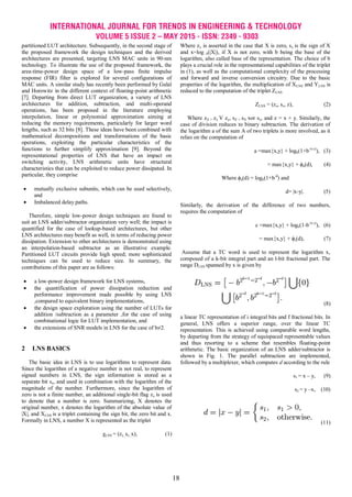 Implementation and Impact of LNS MAC Units in Digital Filter Application | PDF | Computing ...