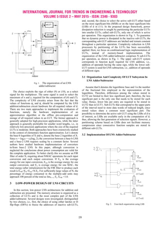 Implementation and Impact of LNS MAC Units in Digital Filter Application | PDF | Computing ...
