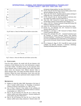 Numerical Optimization of Shoring Towers for Slab Formwork Systems | PDF