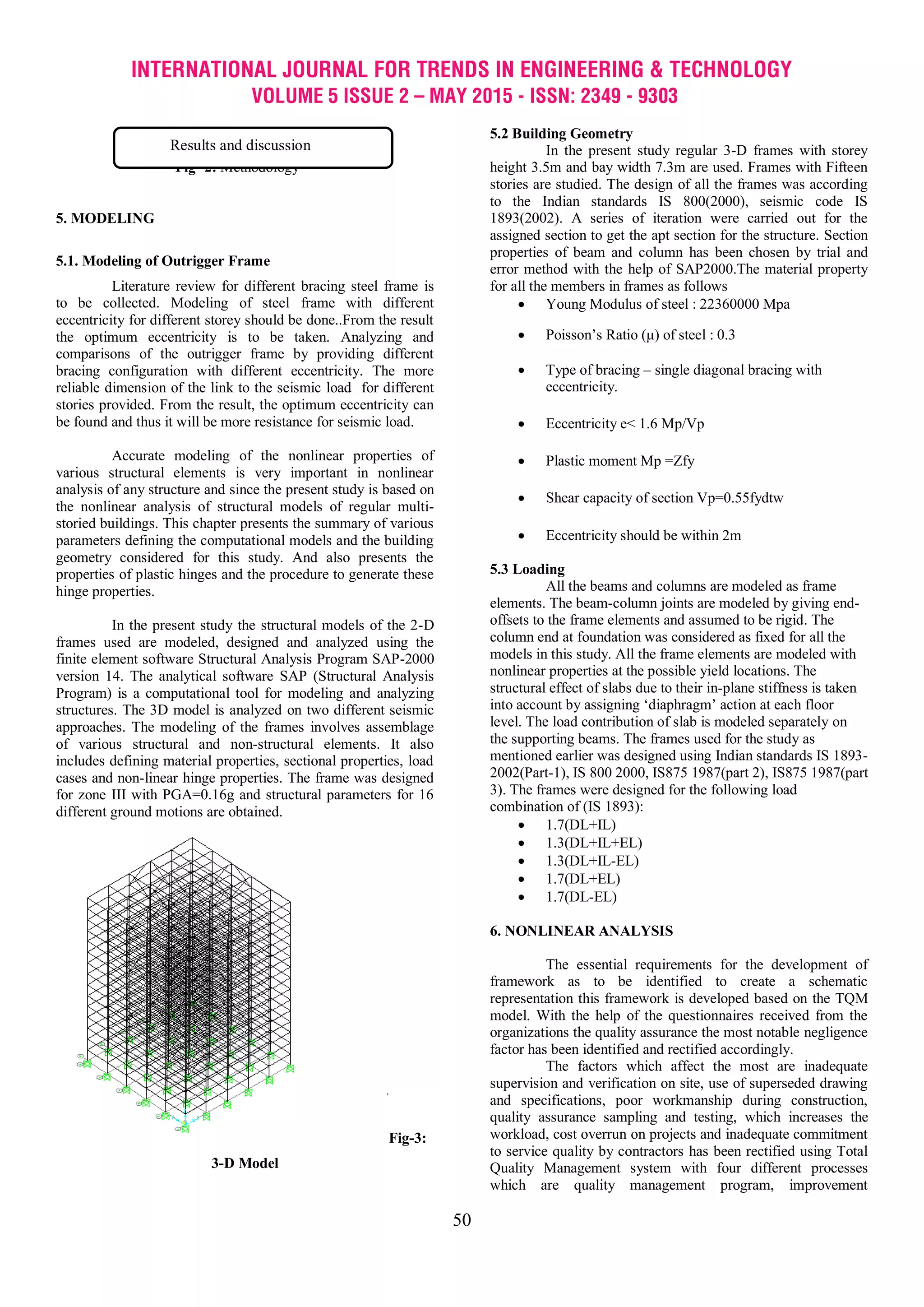 Study of Eccentrically Braced Outrigger Frame under Seismic Exitation | PDF
