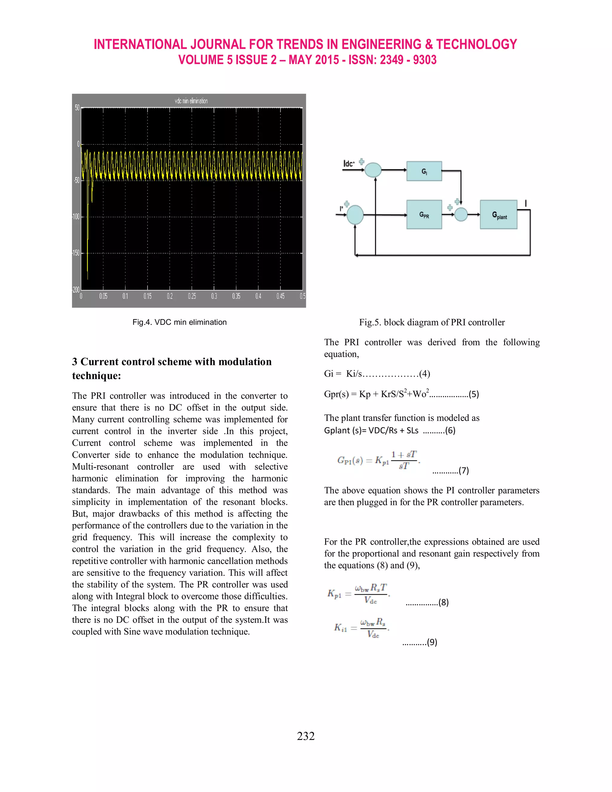 Harmonic Mitigation Method for the DC-AC Converter in a Single Phase ...
