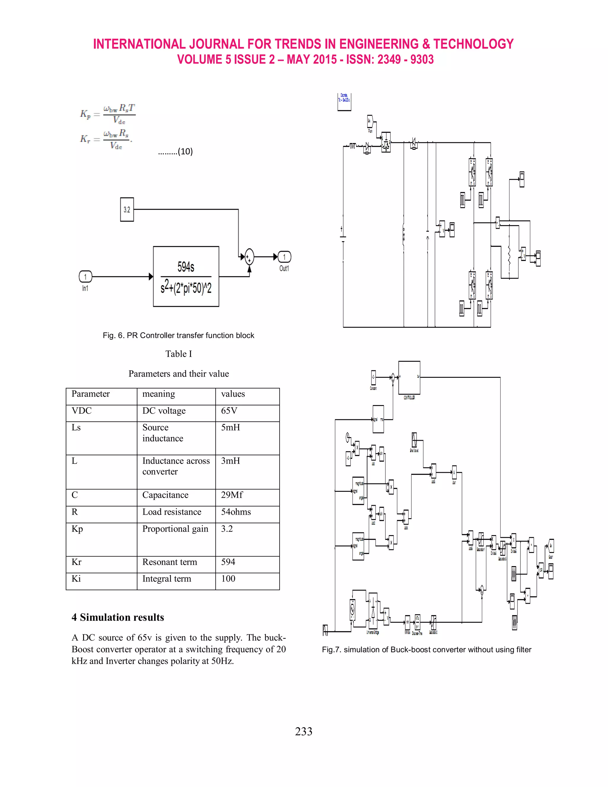 Harmonic Mitigation Method for the DC-AC Converter in a Single Phase ...