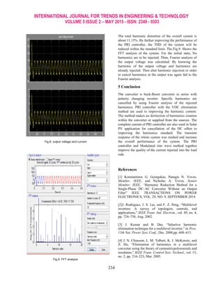 Harmonic Mitigation Method for the DC-AC Converter in a Single Phase ...