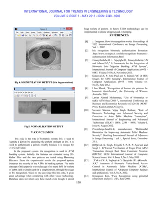 IRIS Recognition Based Authentication System In ATM | PDF