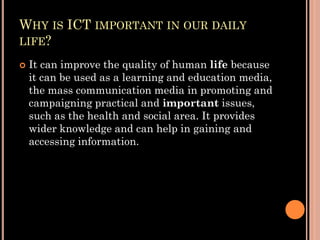 Ict technology | PDF
