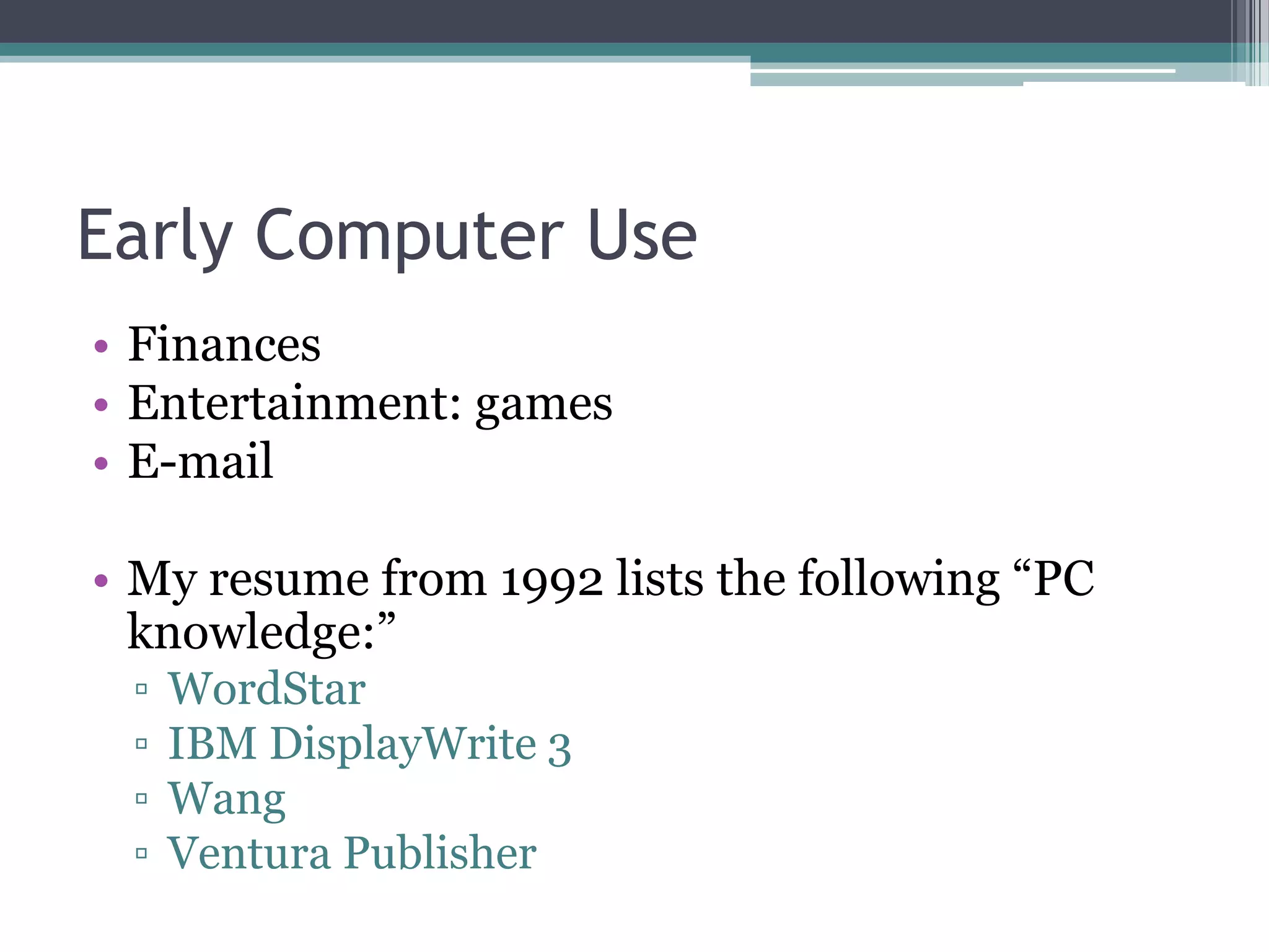 Ict timeline | PPTX
