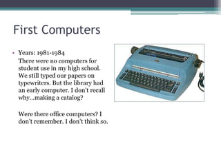 Ict timeline | PPTX