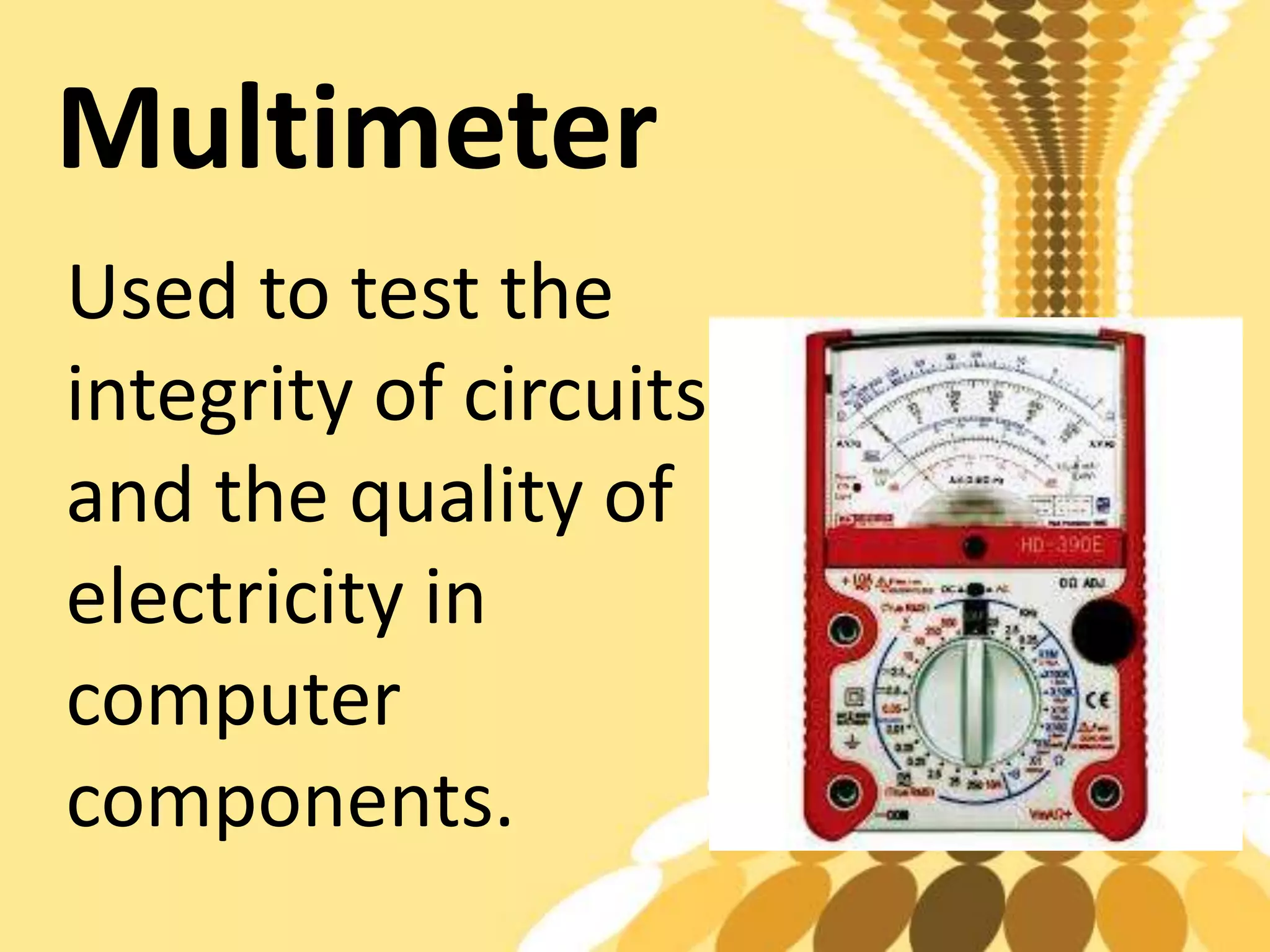 ict tools.pptx | Computer Peripherals | Computing