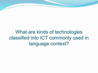 Ict tools and utilisation in education | PPTX