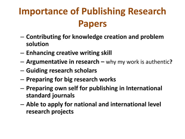 ICT Tools for Research Publication PPT.pptx | Freelance Writing ...