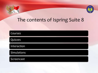 Ict tools ispring 8 (mdelt group 4 presentation class c) | PPT